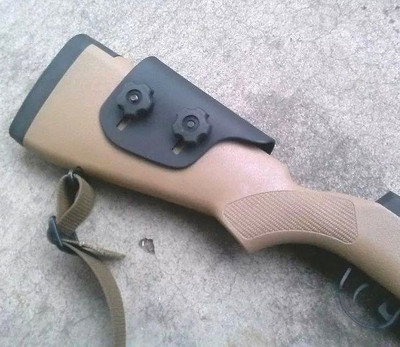 Adjustable Kydex Cheek Rest Cheek Riser - Custom Molded - Bear Paw ...