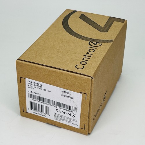 Control 4 Control4 C4-KD120-WH Keypad Dimmer Adaptive Wireless 120V ...