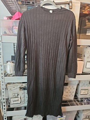 Tween Girldrop Shoulder Split Hem Sweater Dress 12 Yrs | eBay