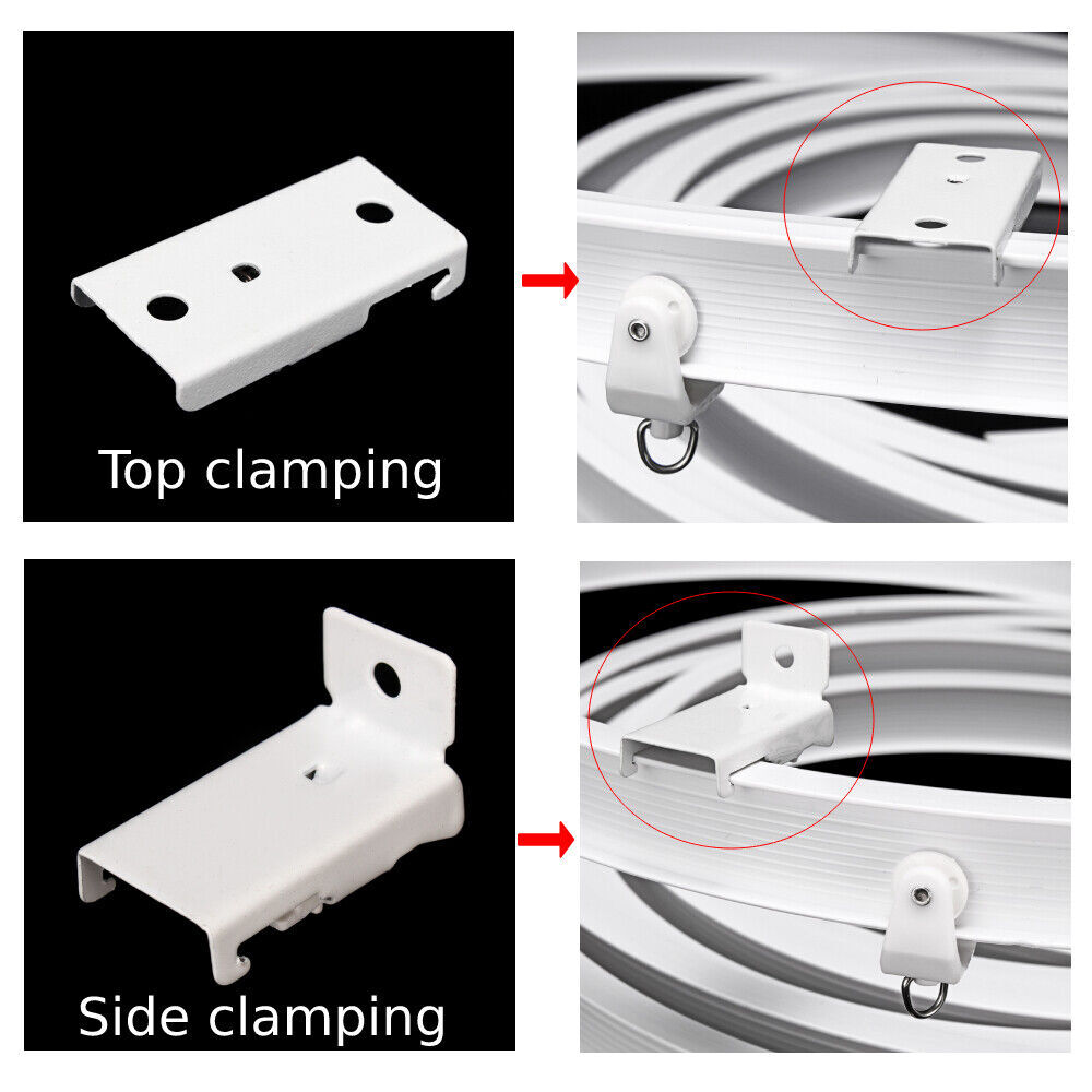 Caravan Window Curtain Track Flexible Straight Ceiling Slide Rod ...