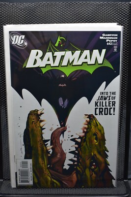 Batman #642 Jock Cover DC Comics 2005 Andreson Gabrych Killer Croc ...