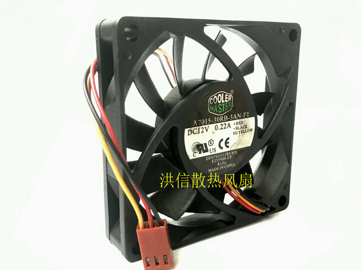 COOLER MASTER A7015-30RB-3AN-F1 DC 12V 0.18A 0.22A 7015 70mm cooling ...