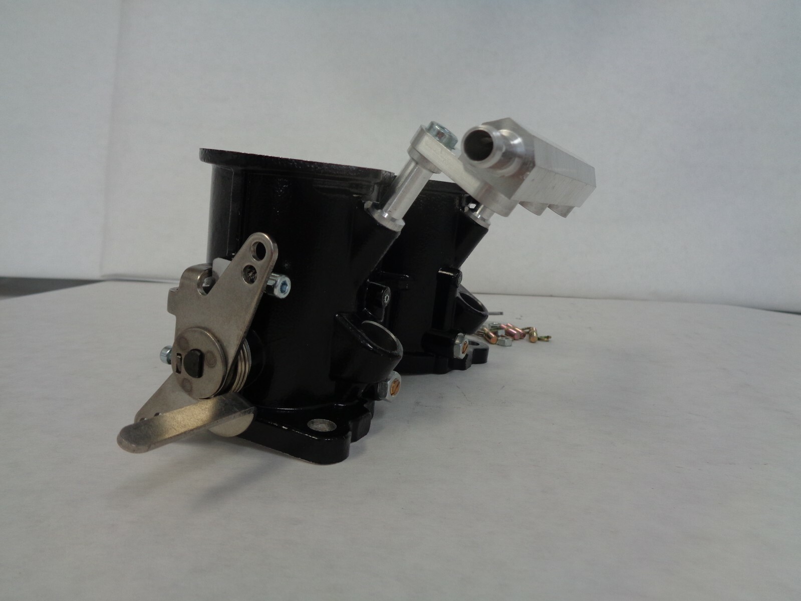 THROTTLE BODY WEBER 45 IDF 45MM REPLACEMENT FUEL INJECTION W/FUEL RAIL ...