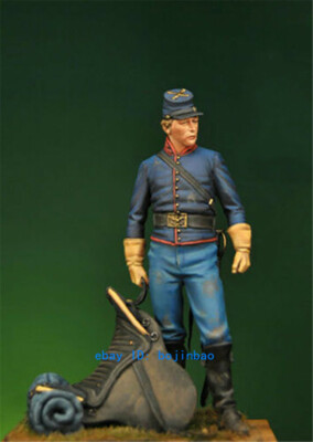 1/24 Scale usa civil war calvary soldierResin Figure Model Kits ...