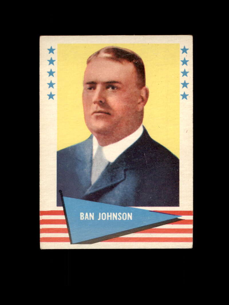 1961 Fleer Baseball #048 Ban Johnson STARX 4 VG/EX (LS809036) | eBay