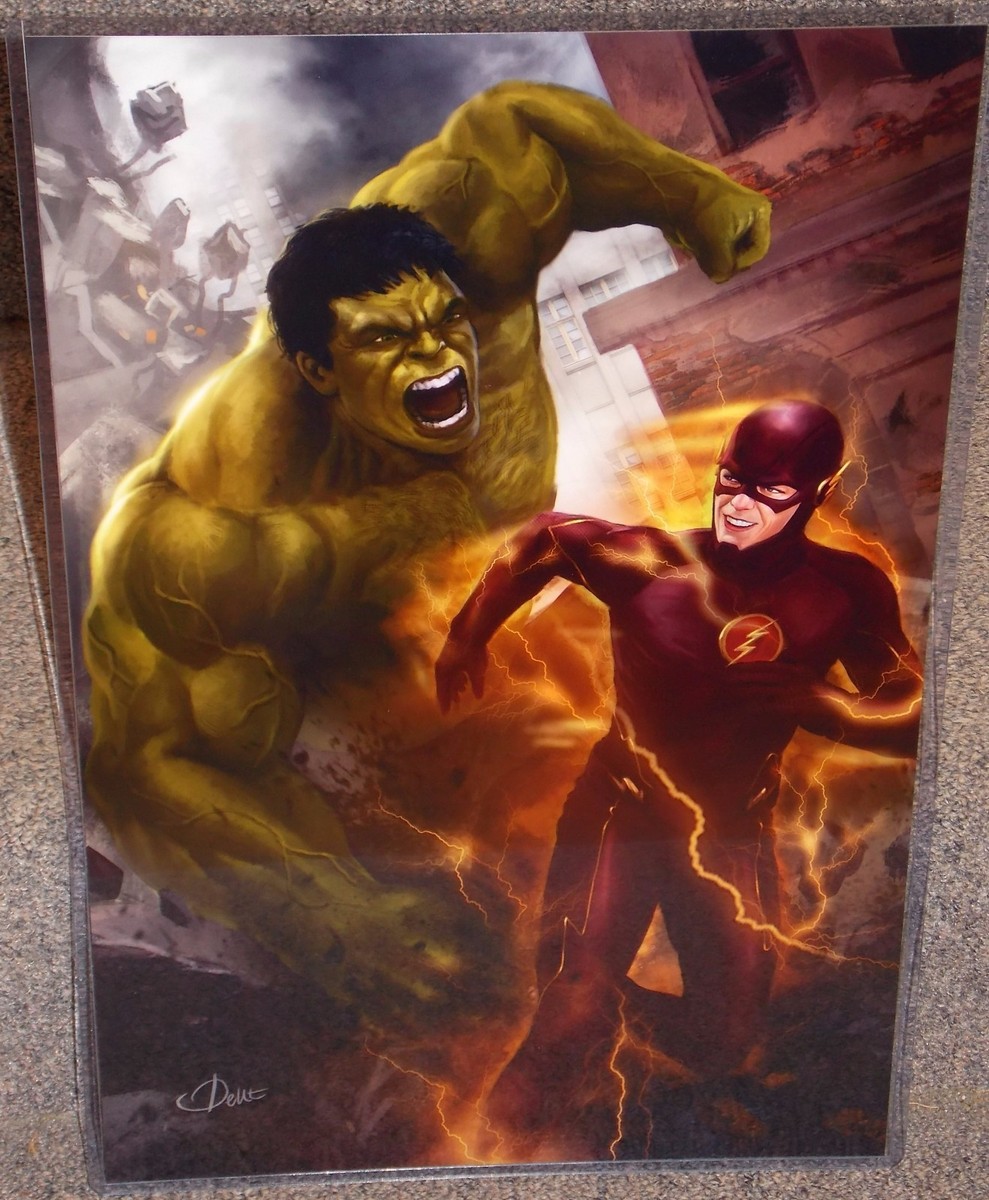 Flash Vs Hulk