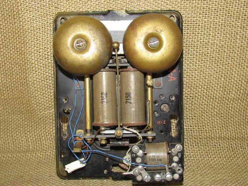 Vintage Western Electric 584-A Phone Telephone Subset Ringer Box Bell ...