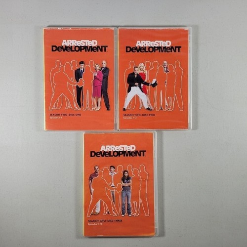 Arrested Development DVD The Complete Second Season 3-Disc Set Comedy ...