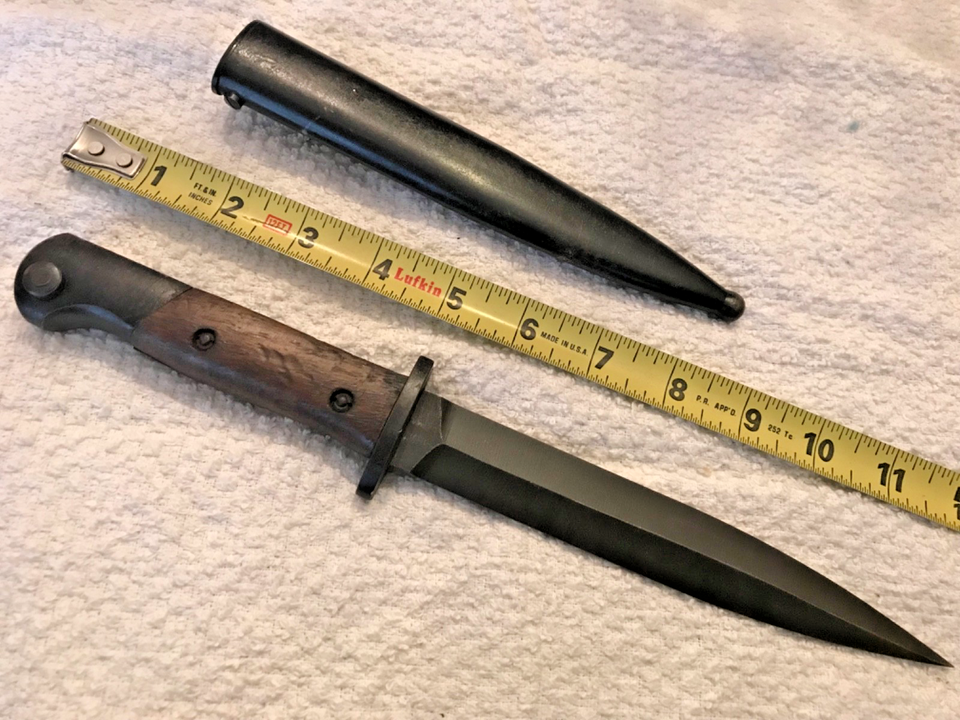 ORIGINAL Portuguese m/948 SMG stiletto dagger type blade bayonet ...