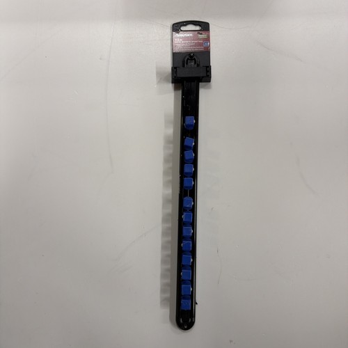 HUSKY 1/2'' SWIVEL MAGNETIC SOCKET RAIL. 1005 074 123. NEW 13 Sockets ...