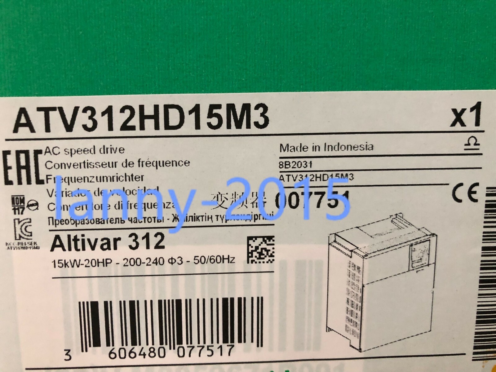 1PC NEW Inverter ATV312HD15M3 #YX | eBay