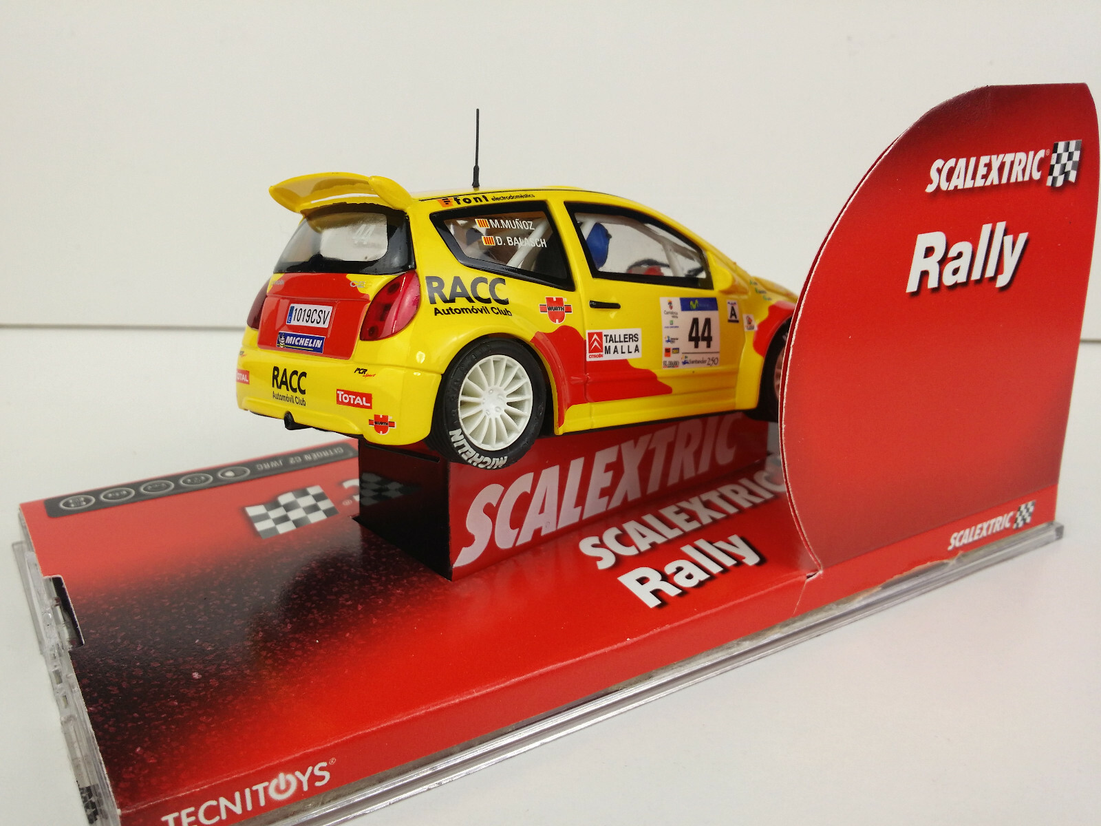Slot scx scalextric 6284 Citroën C2 Jwrc " Rally Cantabria " D.Balasch ...