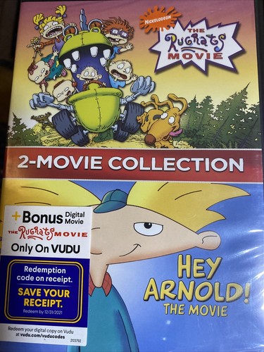 THE RUGRATS MOVIE / HEY ARNOLD! THE MOVIE [New DVD] 2-Movie Collection ...