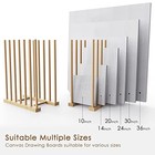 Art Storage Rack, Wood Storage Stand for Canvas Boards, Panel, Frame ...