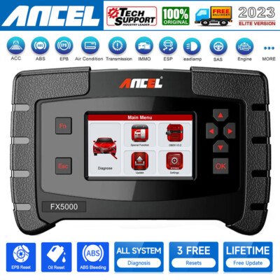 2023 ANCEL FX5000 Profi KFZ Diagnosegerät Auto OBD2 Scanner ALLE SYSTEM ...