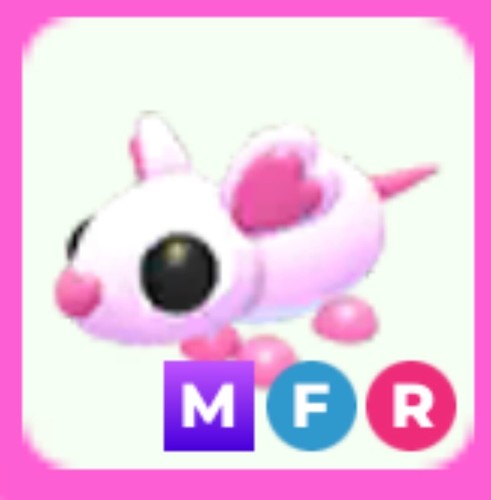 Adopt A pet from Me - Mega Neon Fly Ride Sweetheart Rat | eBay