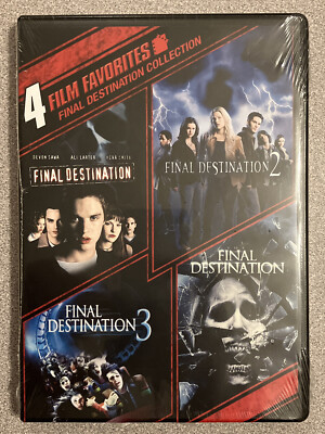 4 Film Favorites: Final Destination Collection (DVD) 794043142871| eBay