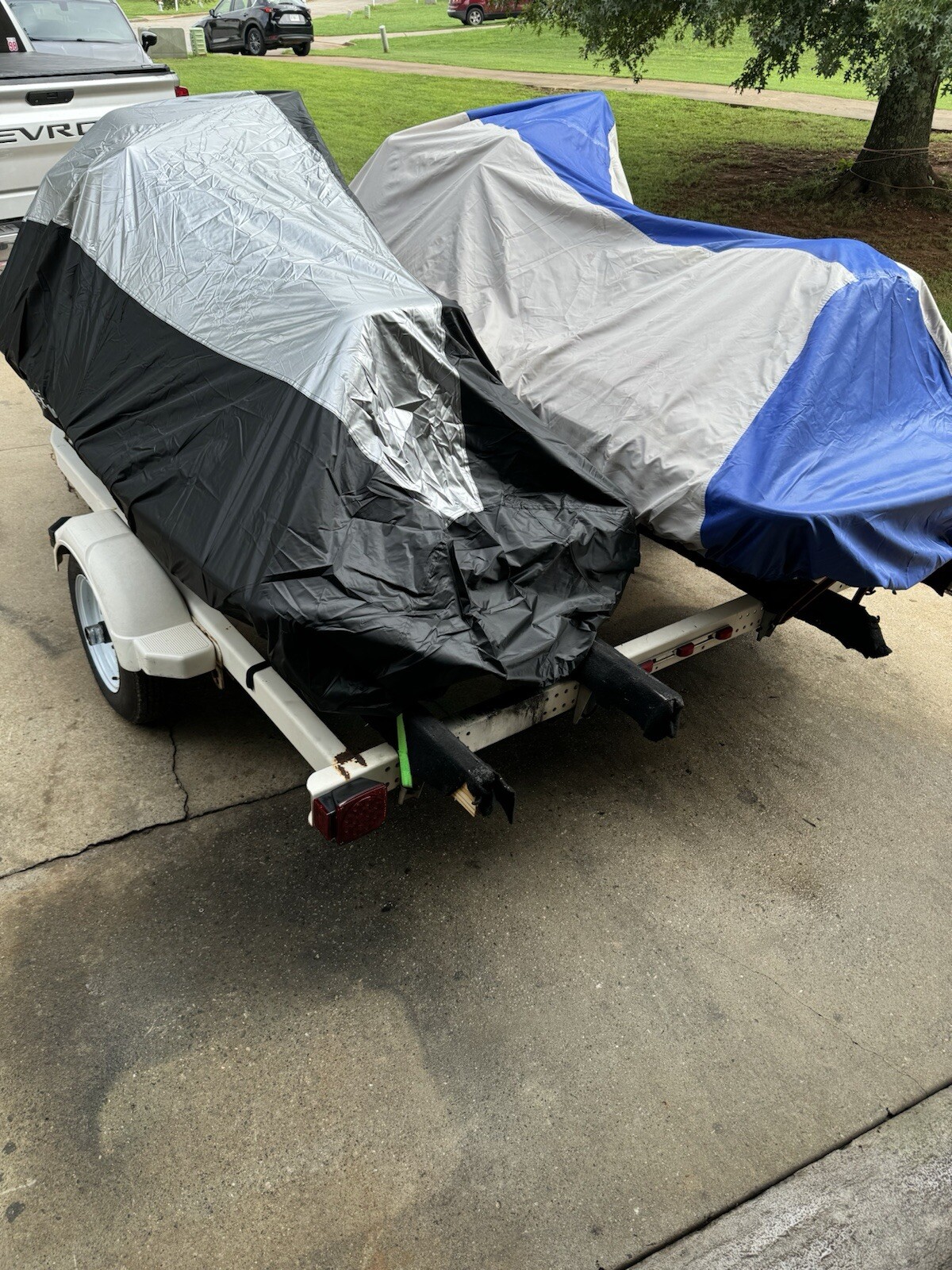 2 Seadoo Jet Skis With Double Trailer | eBay