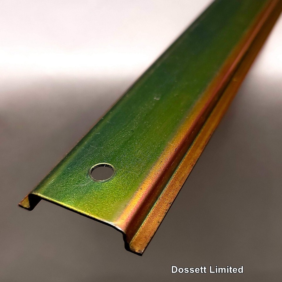 WAGO 19" DIN Mounting Solid Carrier Rail 482x35mm Zinc Plated Steel | eBay