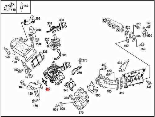 Genuine MERCEDES Metal seal 6511420480 | eBay