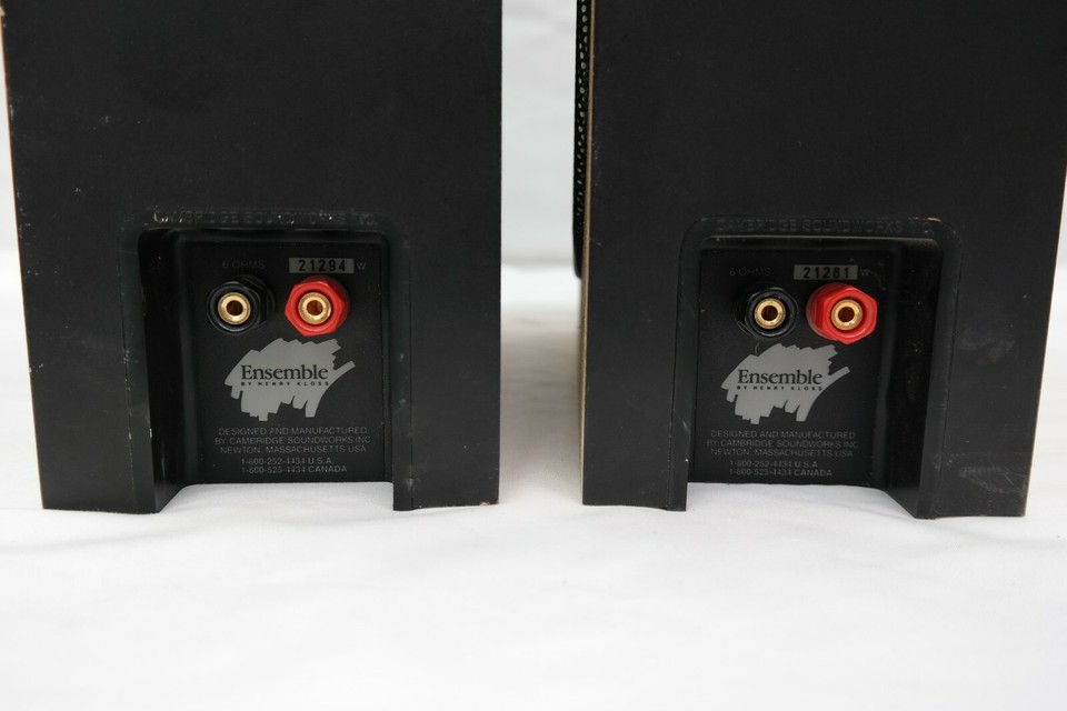 Cambridge Soundworks Ensemble by Henry Kloss Subwoofer Speakers T5 | eBay