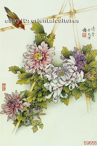 Chinese 100% real natural silk thread,su hand embroidery kits:bird ...