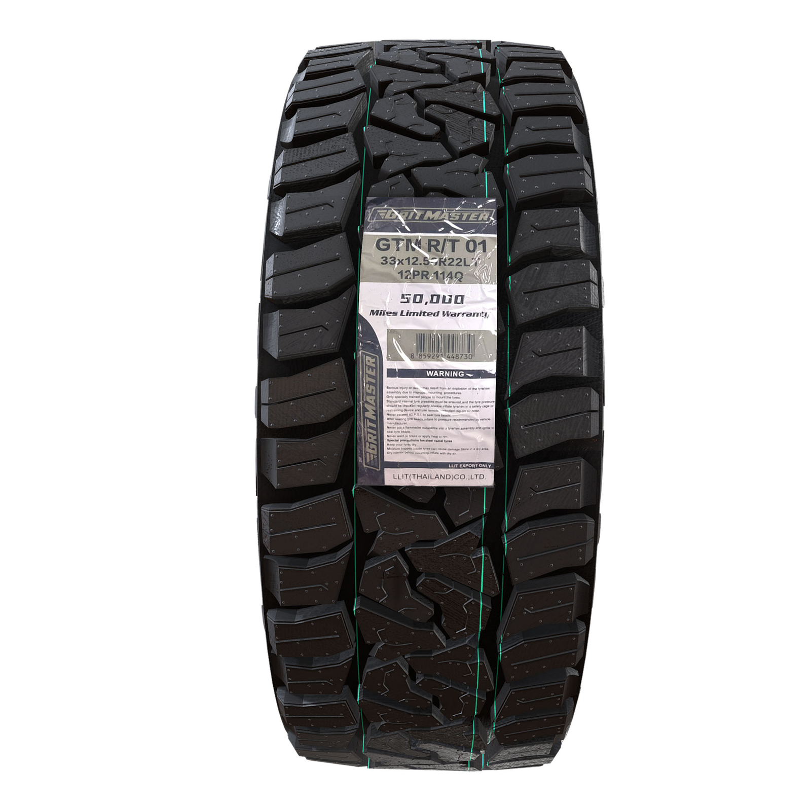 4 New Grit Master Rt 01 - Lt35x12.50r20 Tires 35125020 35 12.50 20 | eBay