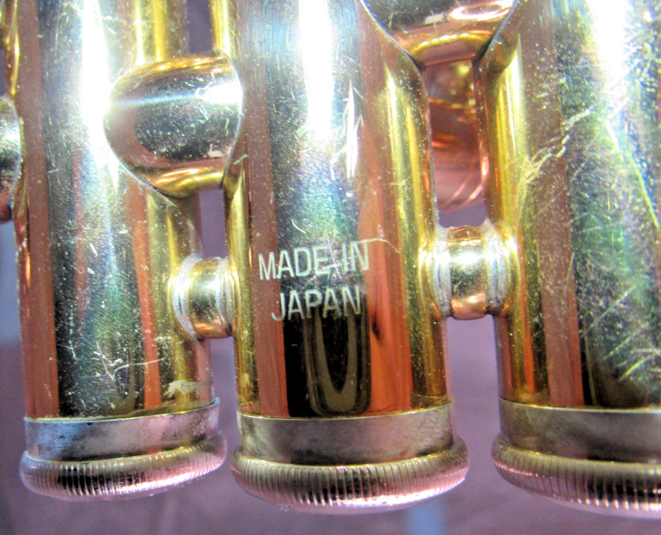 Pre-owned Yamaha Brass 3-Valve Piston Trumpet With Gig Case S/N # 70329 ...
