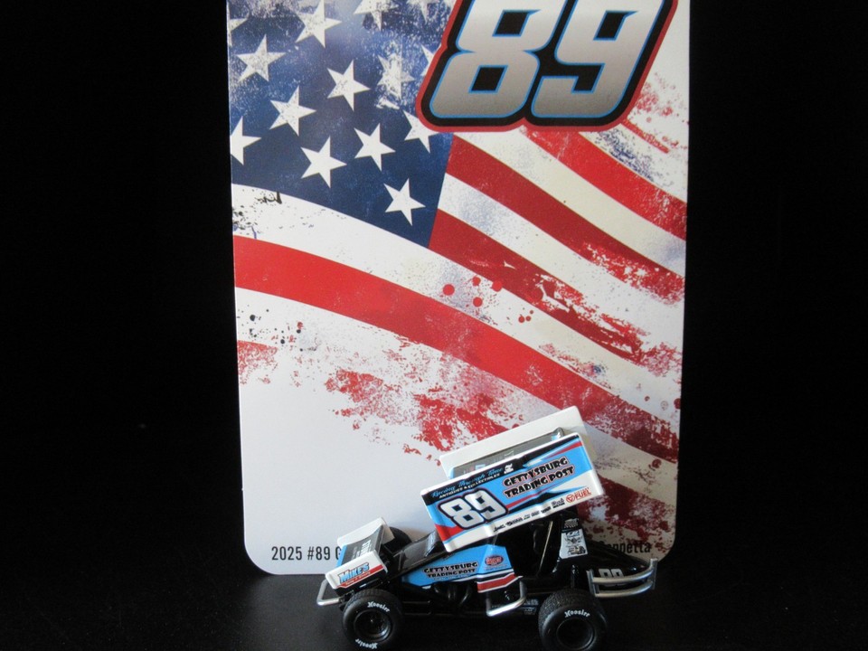 2025 ASHLEY CAPPETTA # 89 GETTYSBURG TRADING POST SPRINT CAR ACME 1:50 ...