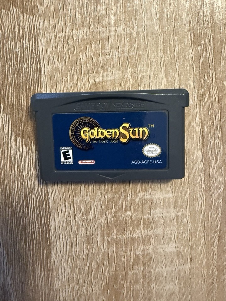 Nintendo Golden Sun The Lost Age Game Boy Advance Complete Box w/ Map ...