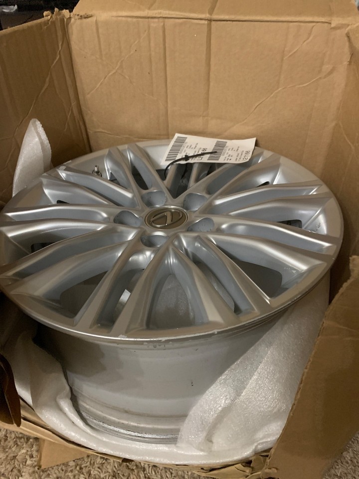 Lexus ES350 OEM 17” Alloy Wheel Rim (2013–2015) – Silver, 20-Spoke | eBay