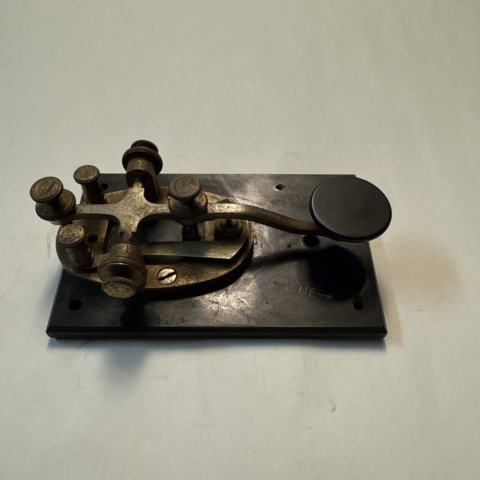 US Military J-38 Morse Code Straight Key Telegraph Keyer WWII Vintage ...
