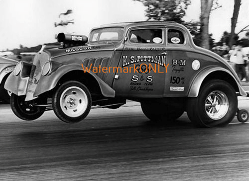 K.S. Pittman 1933 Willys 1960s AA/Gasser PHOTO! #(4) | eBay