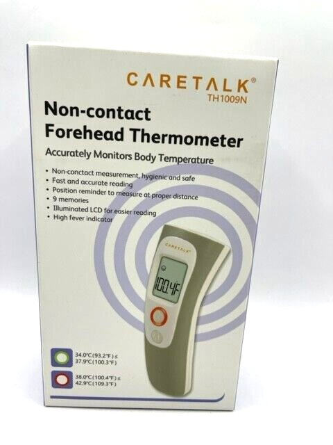Caretalk TH1009N Non-contact Forehead Thermometer (I1) | eBay