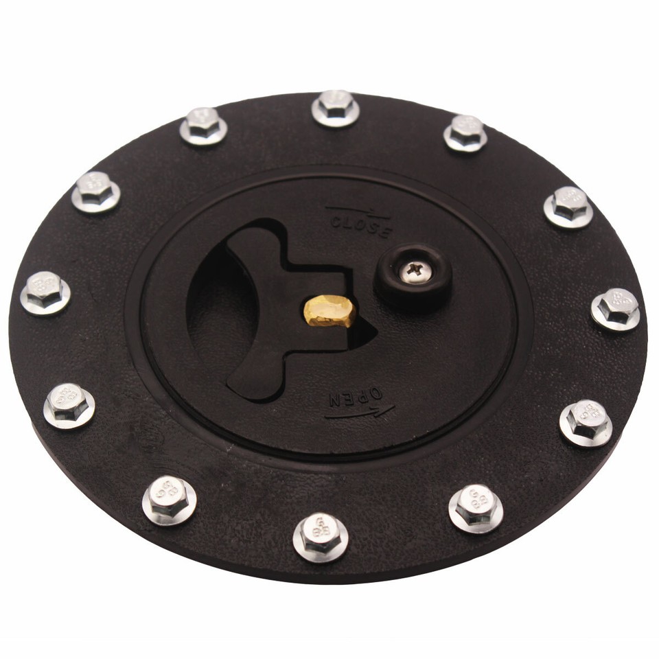 New 1PCS Universal Fuel Cell Gas Tank Filler Cap Twist filler Plate ...