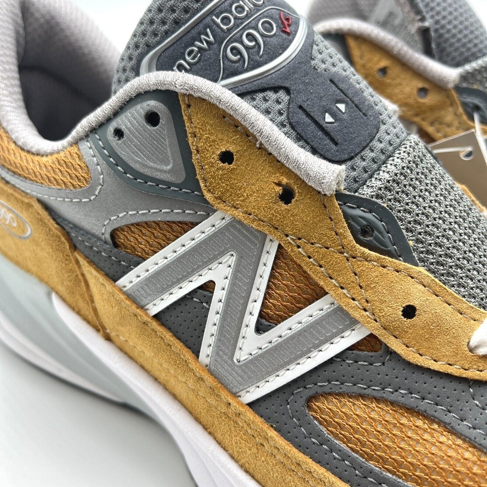 New Balance 990v6 Made In USA MiUSA Workwear Grey Men's Shoe U990TN6 sz ...