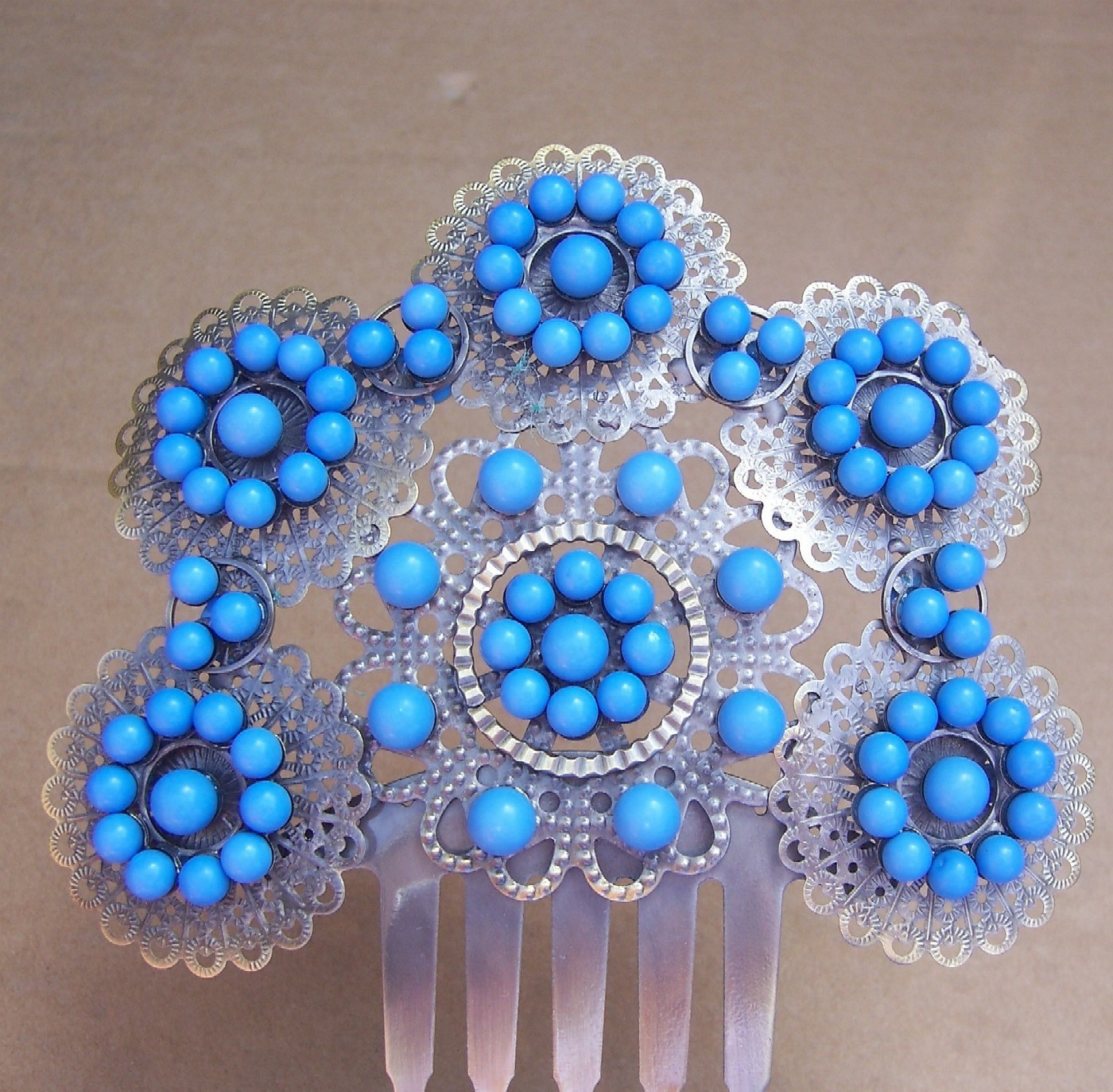 Hair comb peineta Spanish mantilla style hair accessory | eBay