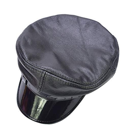 Cowhide Leather Classic Mariner Style Cap Greek Fisherman's X-Large ...