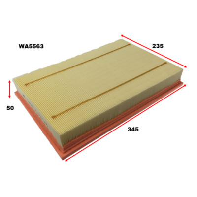 WA5563 - WESFIL AIR FILTER A2067 fits DODGE/RAM | eBay Australia