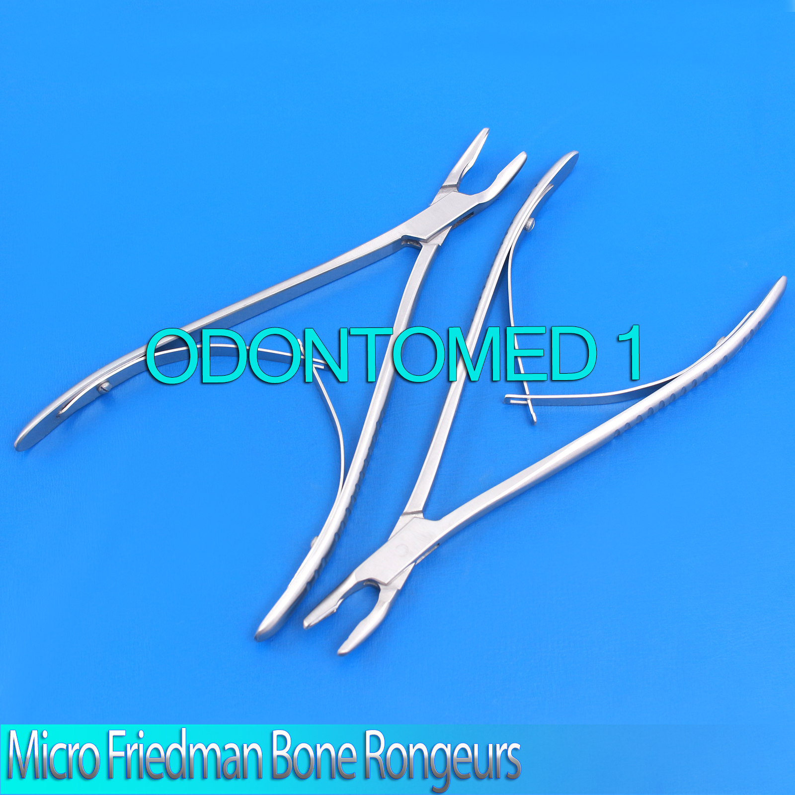 2 Micro Friedman Bone Rongeur Slightly Curved 6" orthopedic, surgical ...