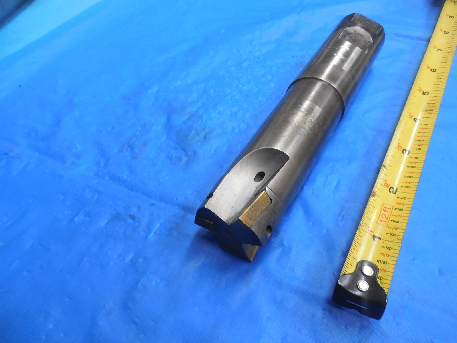 INGERSOLL 1-1/4" DIA. INDEXABLE INSERT END MILL / FACE MILL 3 FLUTE ...