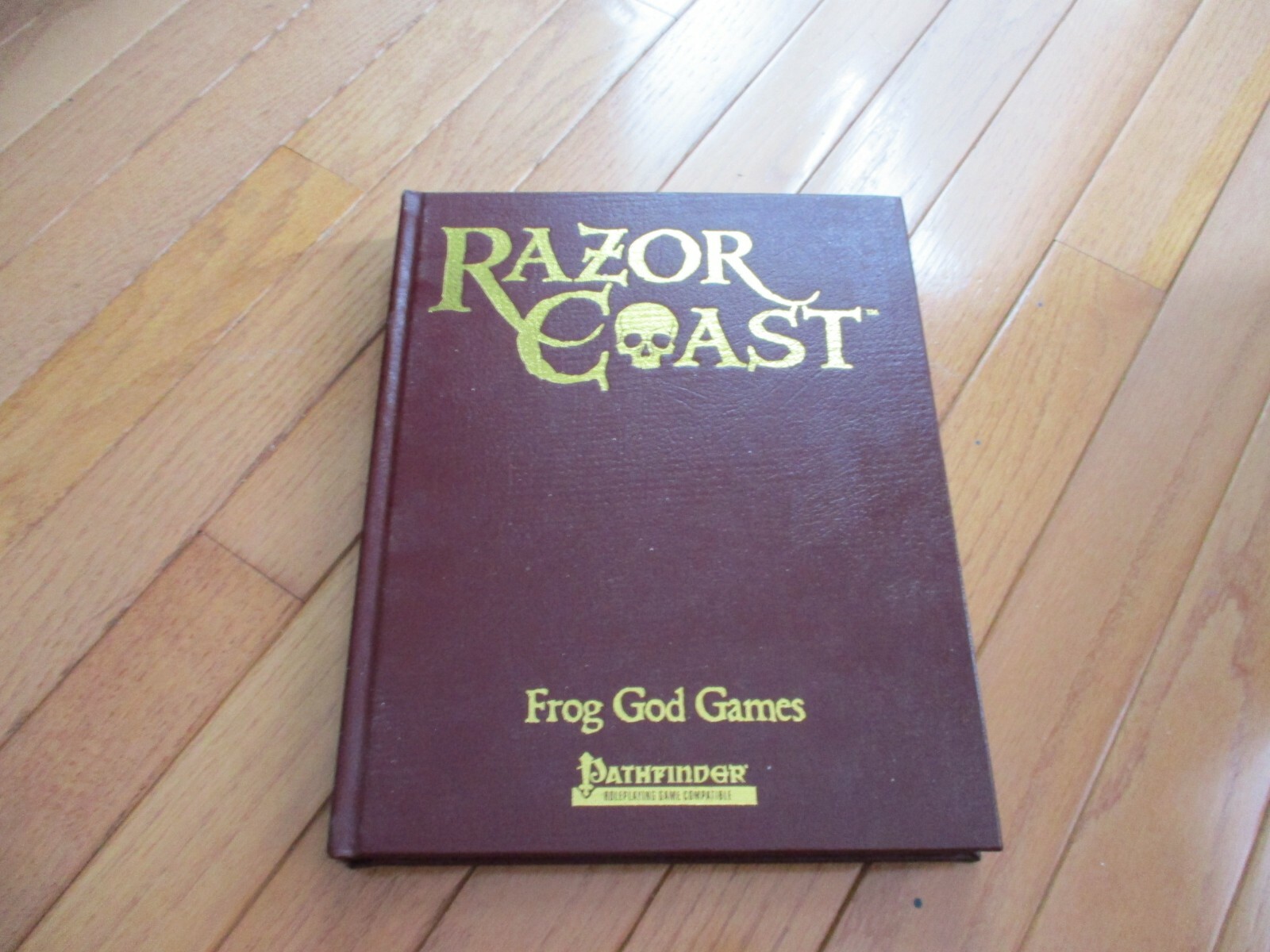 D&D D20 Pathfinder Frog God Razor Coast Leather Bound Collector's ...