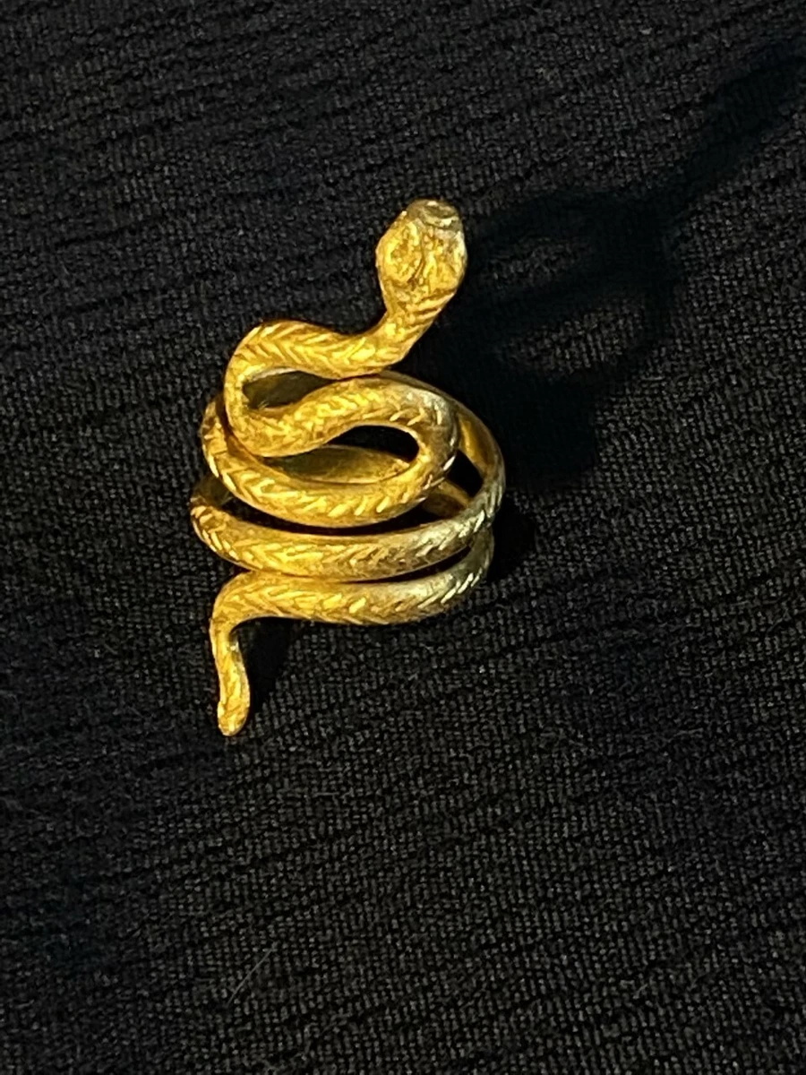 Gold Serpent Ring