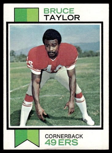1973 Topps Bruce Taylor #346 San Francisco 49ers Football Card | eBay