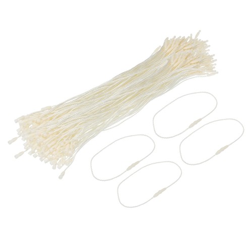 Polyester Rope Hang Tag String Snap Lock,190mm,1mm,200 Pcs,Beige ...