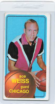 1970/71 Topps #16 Bob Weiss Bulls VG/EX *DA-OS546 | eBay