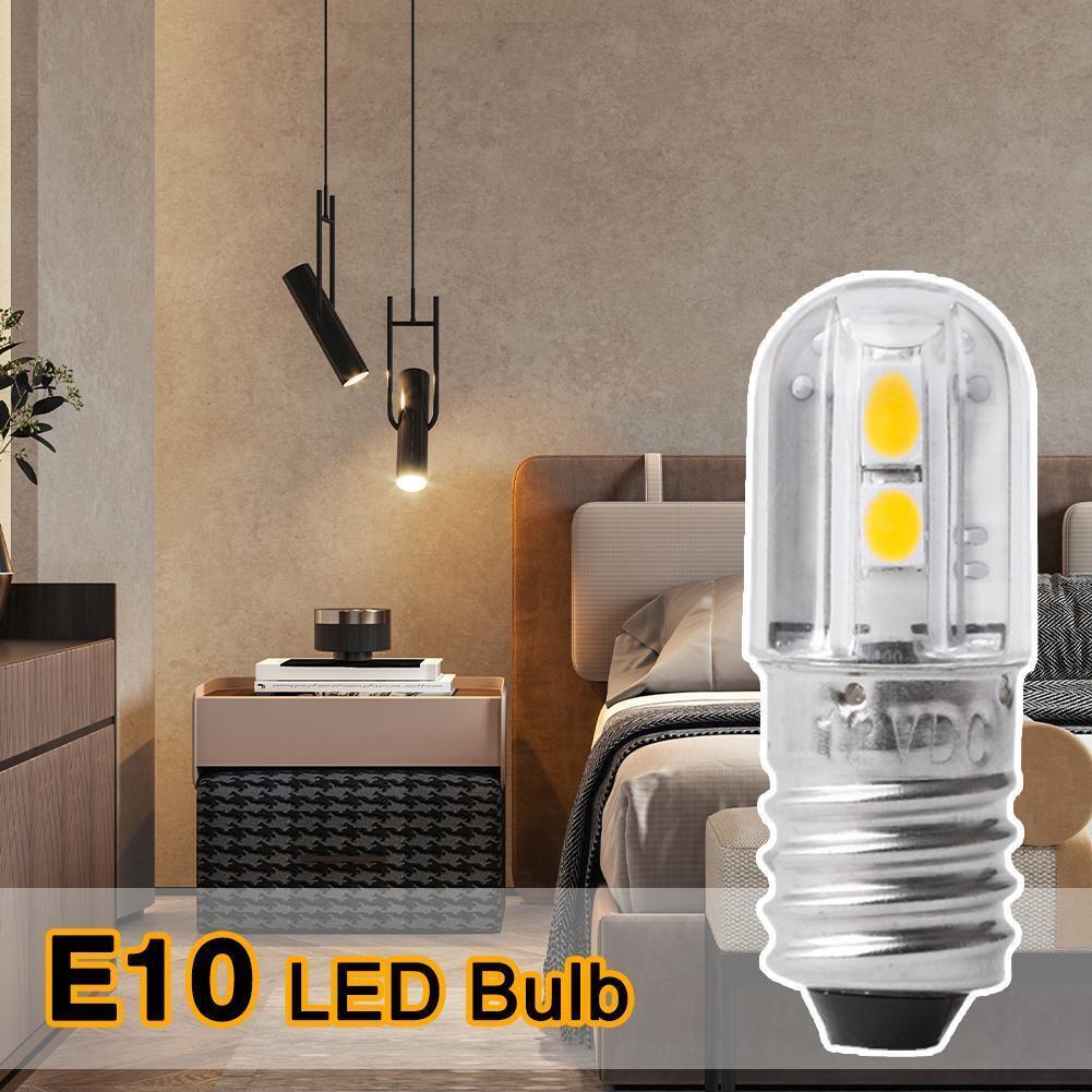 E10 LED Screw 6V/12V Flashlight LED Miniature Bulb Torch Lamp Replace ...