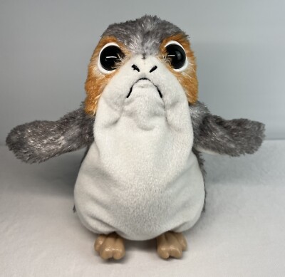 Star Wars PORG The Last Jedi Electronic 8" Plush Interactive Toy | eBay