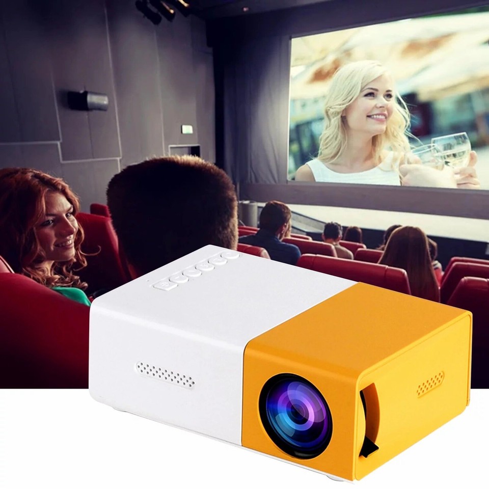 Portable Mini Projector 1080P LED Home Office Theater Cinema For ...