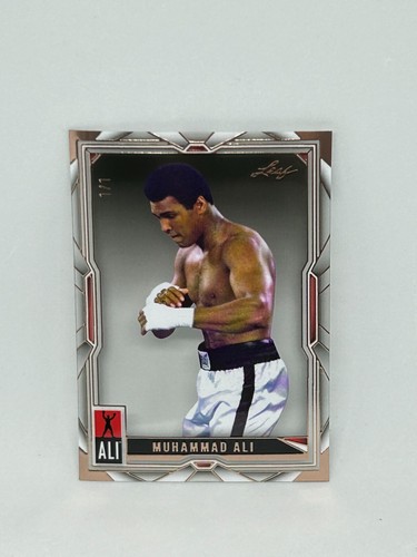 2024 Leaf Muhammad Ali Collection Muhammad Ali Boxing Card #'d 1/1 | eBay